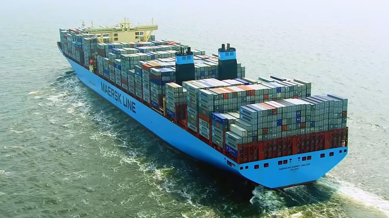 Everything you need to know about Marie Maersk Cargo Ship - GoTechies.net