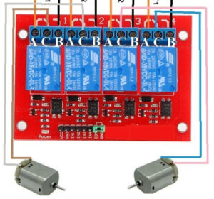 Control DC Motor direction using Relay based H-bridge - GoTechies.net