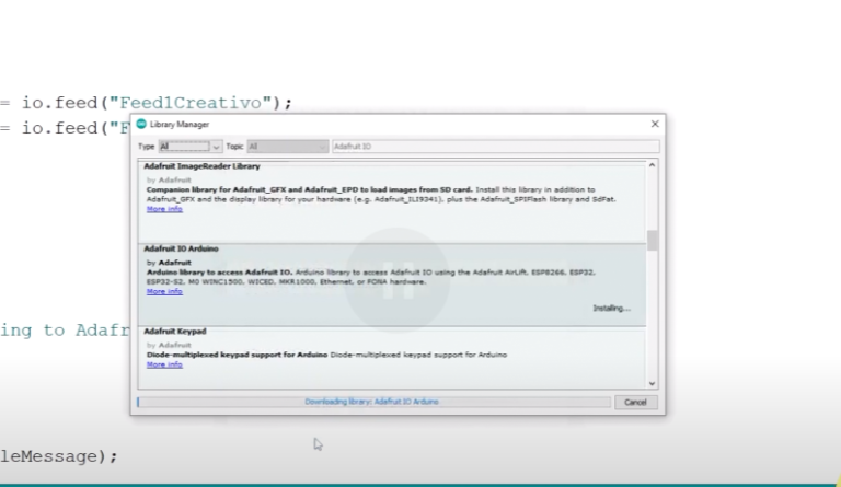 ESP 32 – Simple Communication with Ada fruit IO server – Complete Code and Guide - GoTechies.net