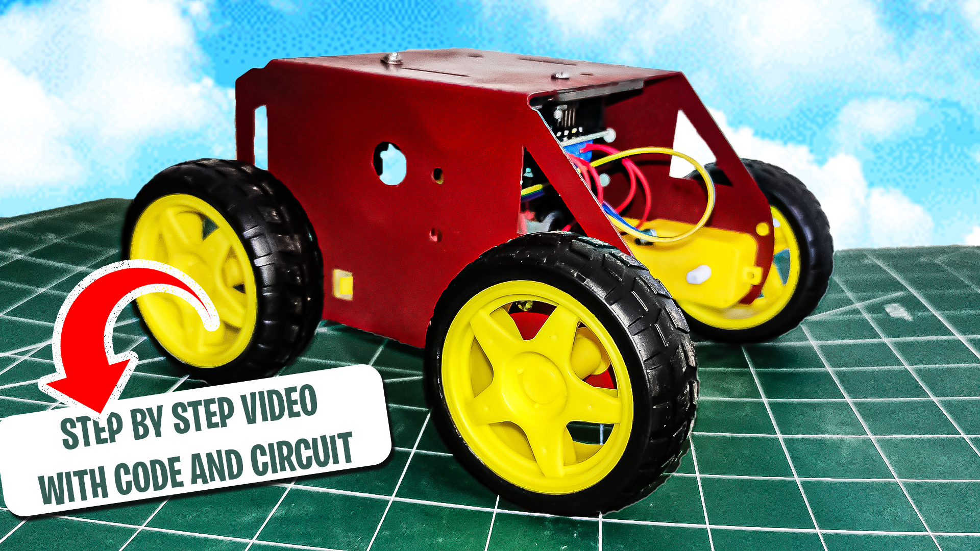 Building An Arduino Diy 4 Wheel Bluetooth Car Step By Step Tutorial
